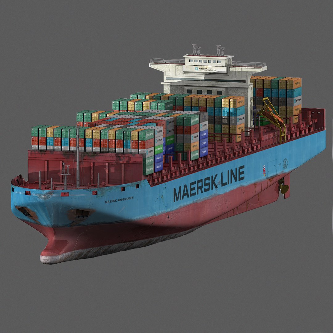 Max Container Ship Boat