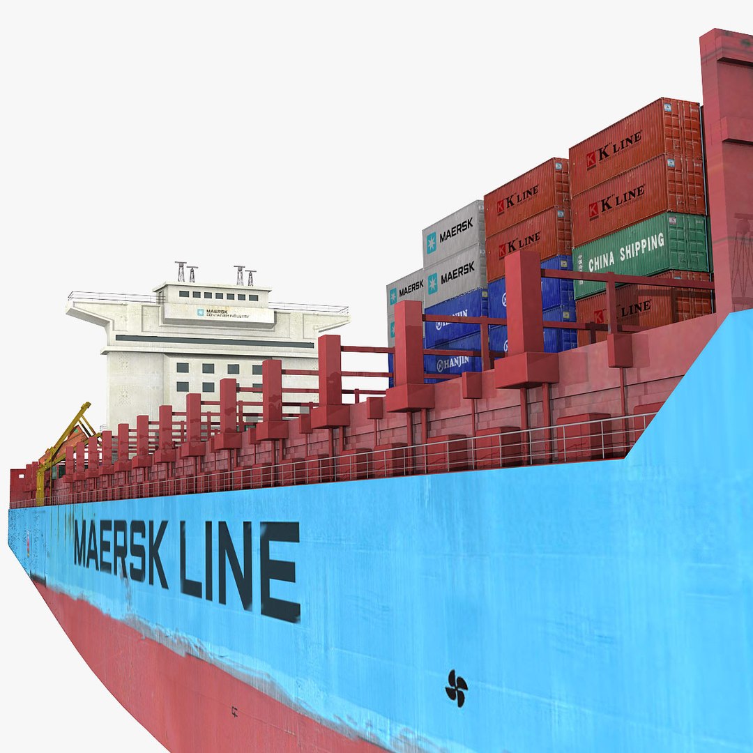 Max Container Ship Boat
