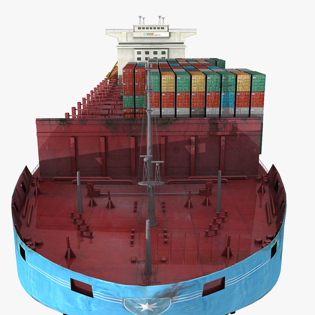 Max Container Ship Boat