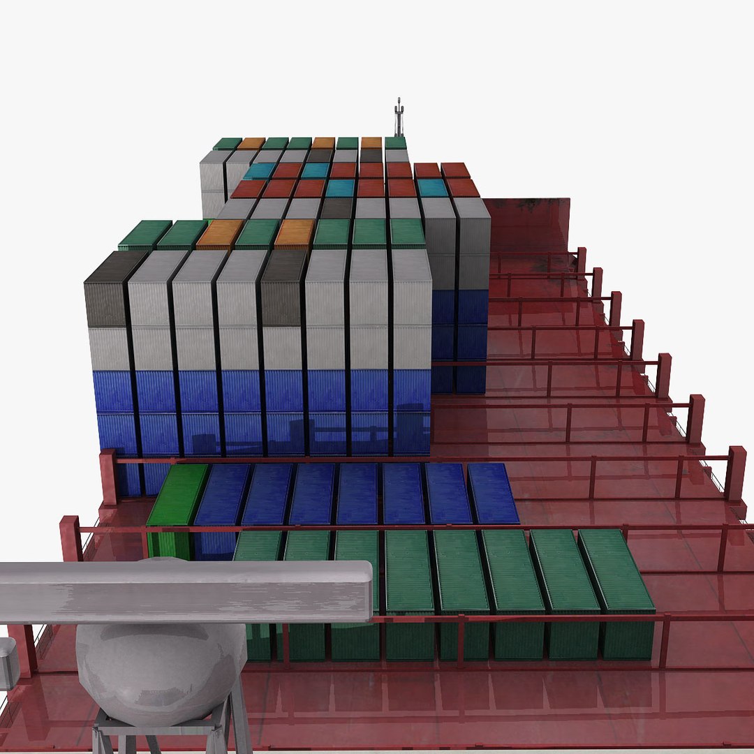Max Container Ship Boat