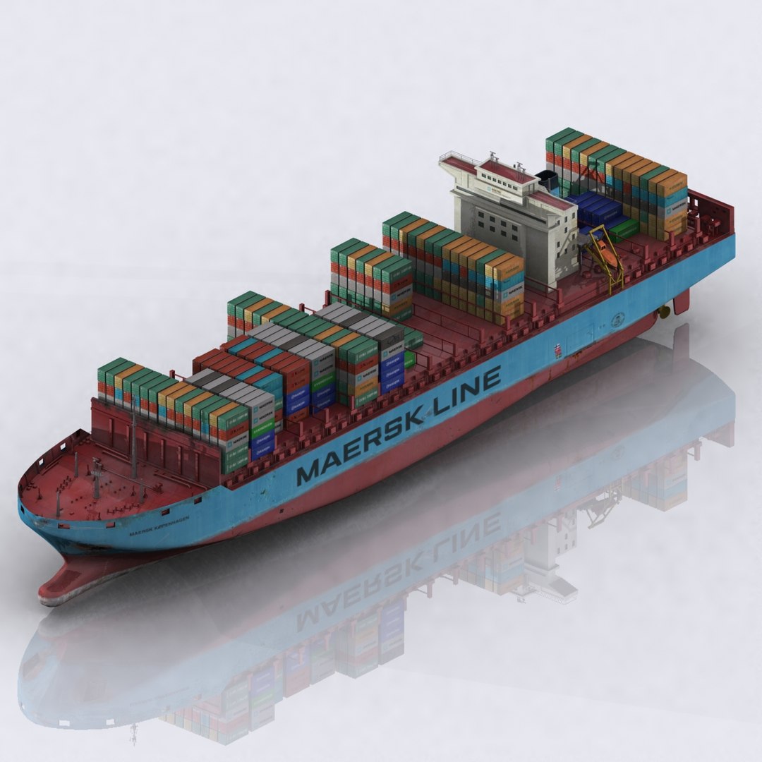 Max Container Ship Boat