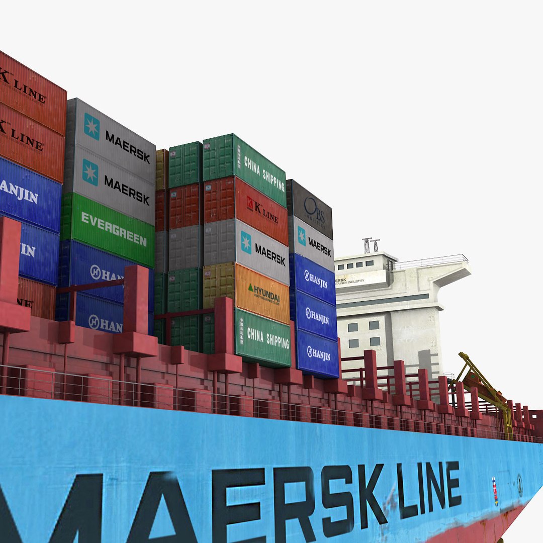 Max Container Ship Boat