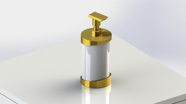 modelo 3d Modern Liquid Soap Dispenser Model A - TurboSquid 2049709
