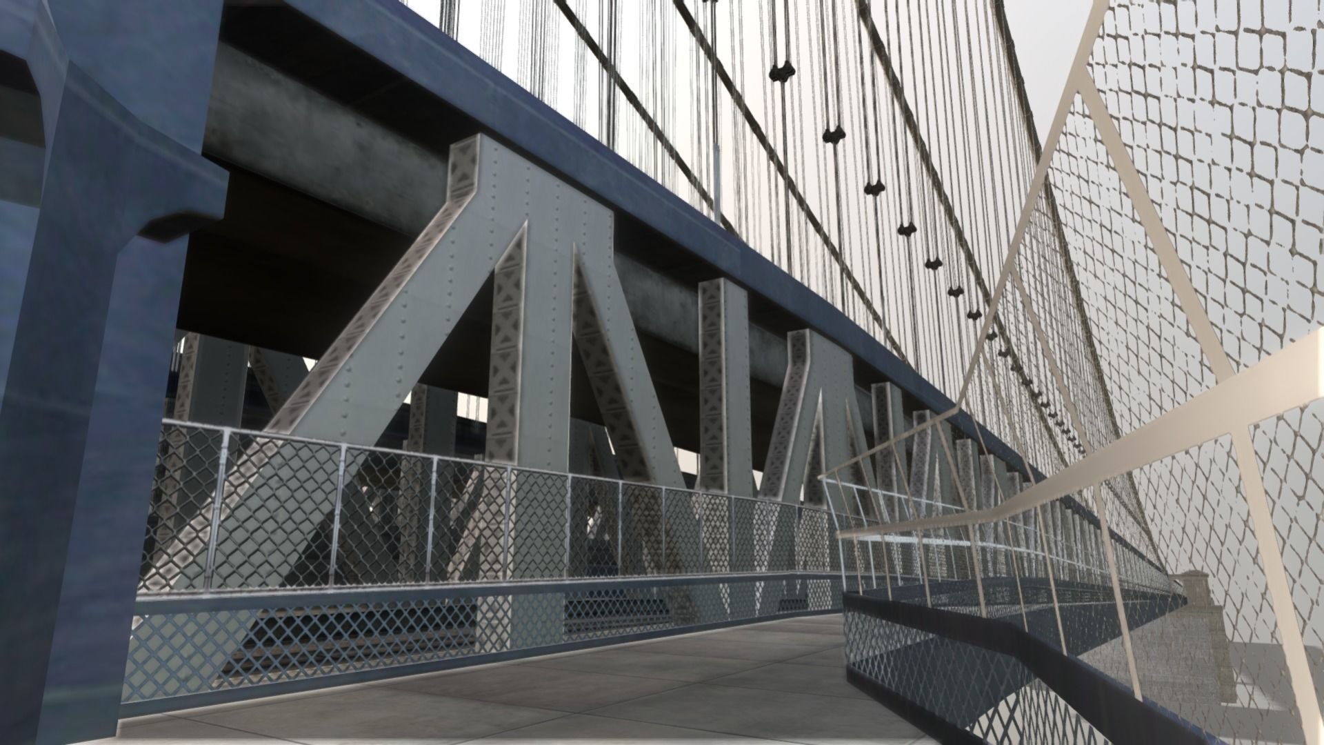 3D Manhattan Bridge - TurboSquid 2243361