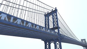 Manhattan Bridge 3D Models for Download | TurboSquid