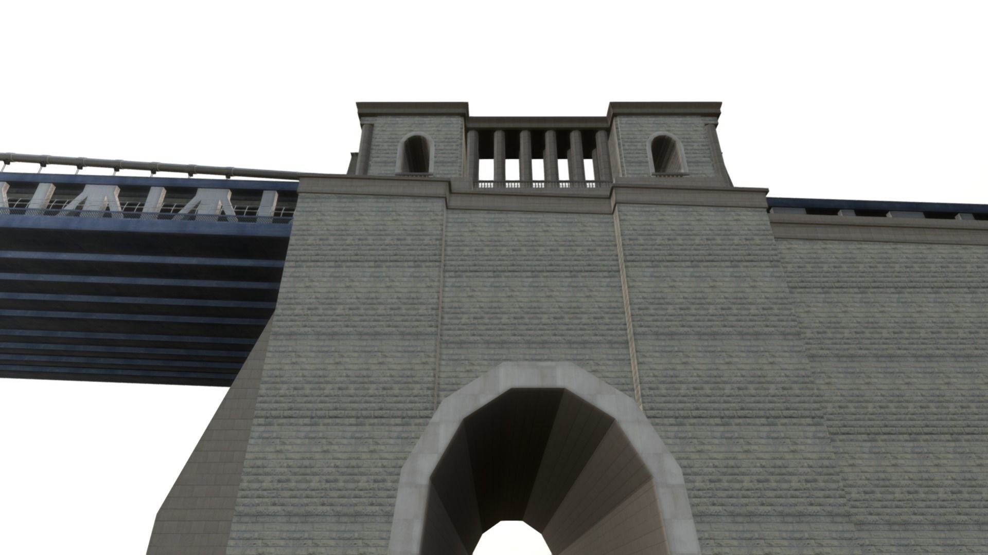 3D Manhattan Bridge - TurboSquid 2243361