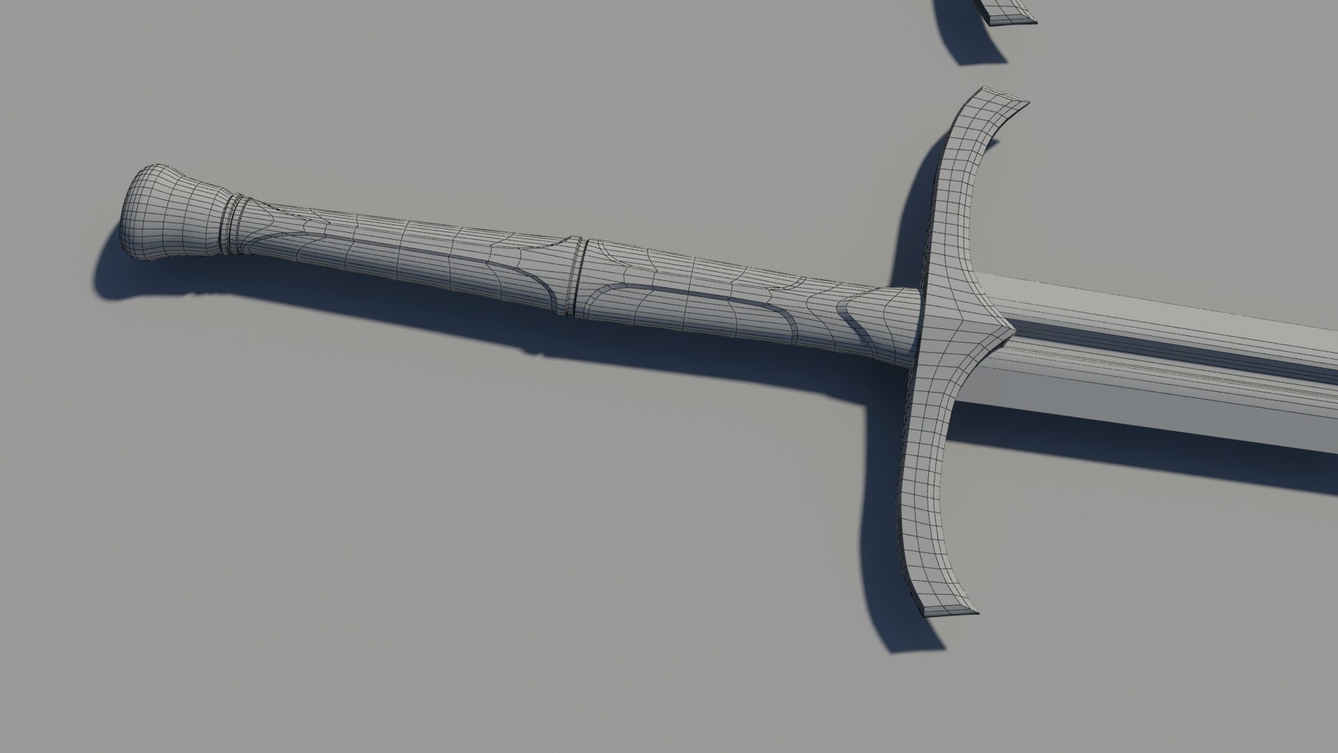 English Longsword Obj