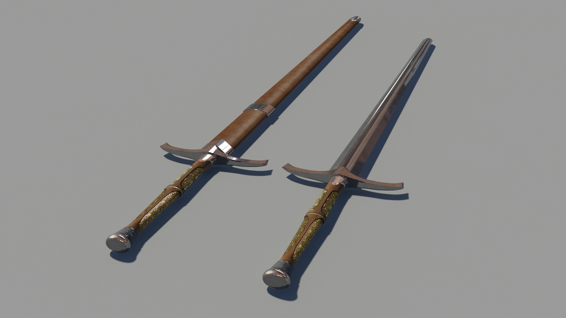 English Longsword Obj