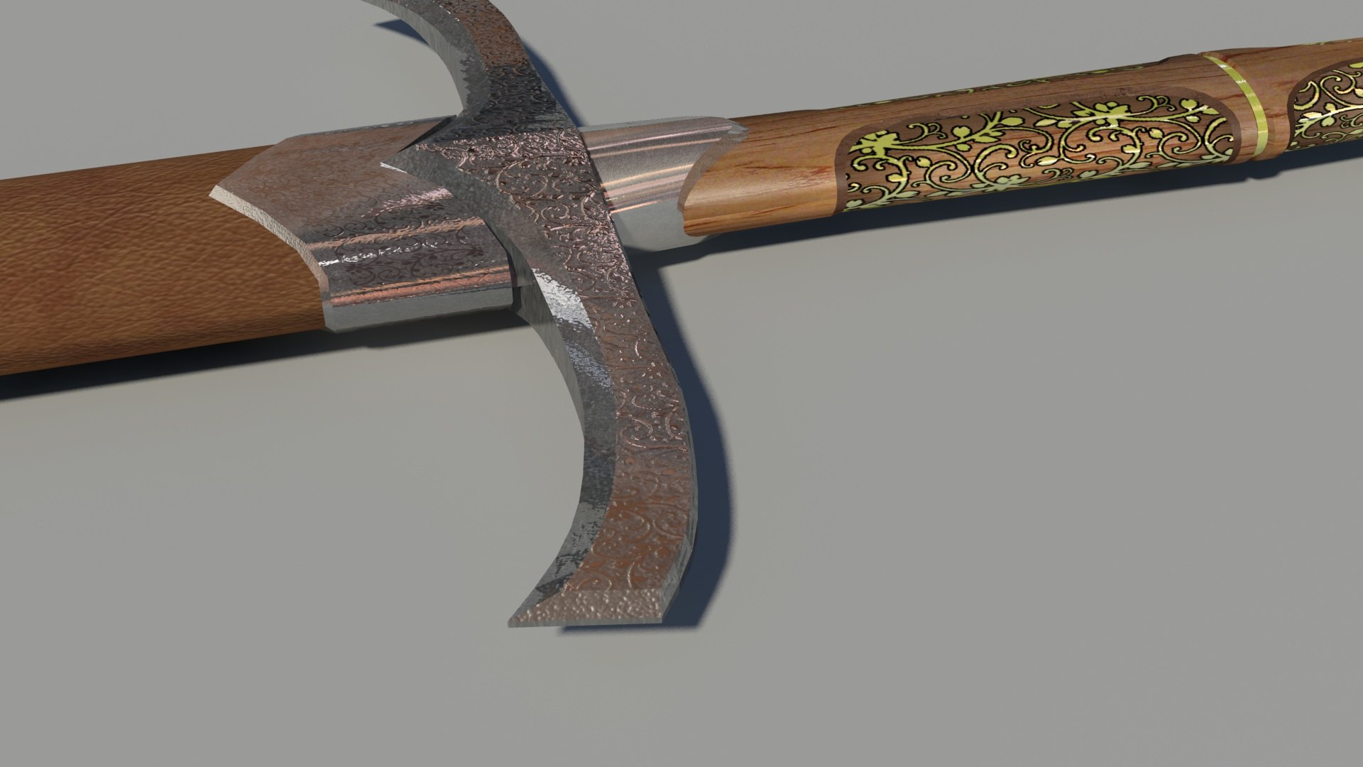 English Longsword Obj