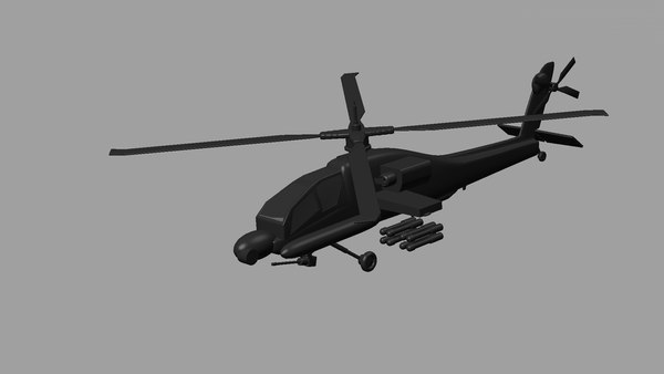 modelo 3d Helicóptero Apache - TurboSquid 1951974
