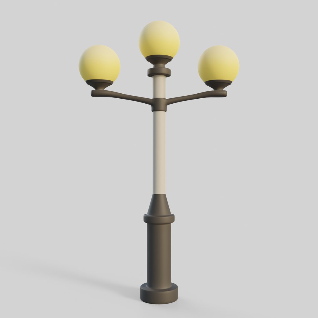 Cartoon Street Light 9 3D - TurboSquid 2054791