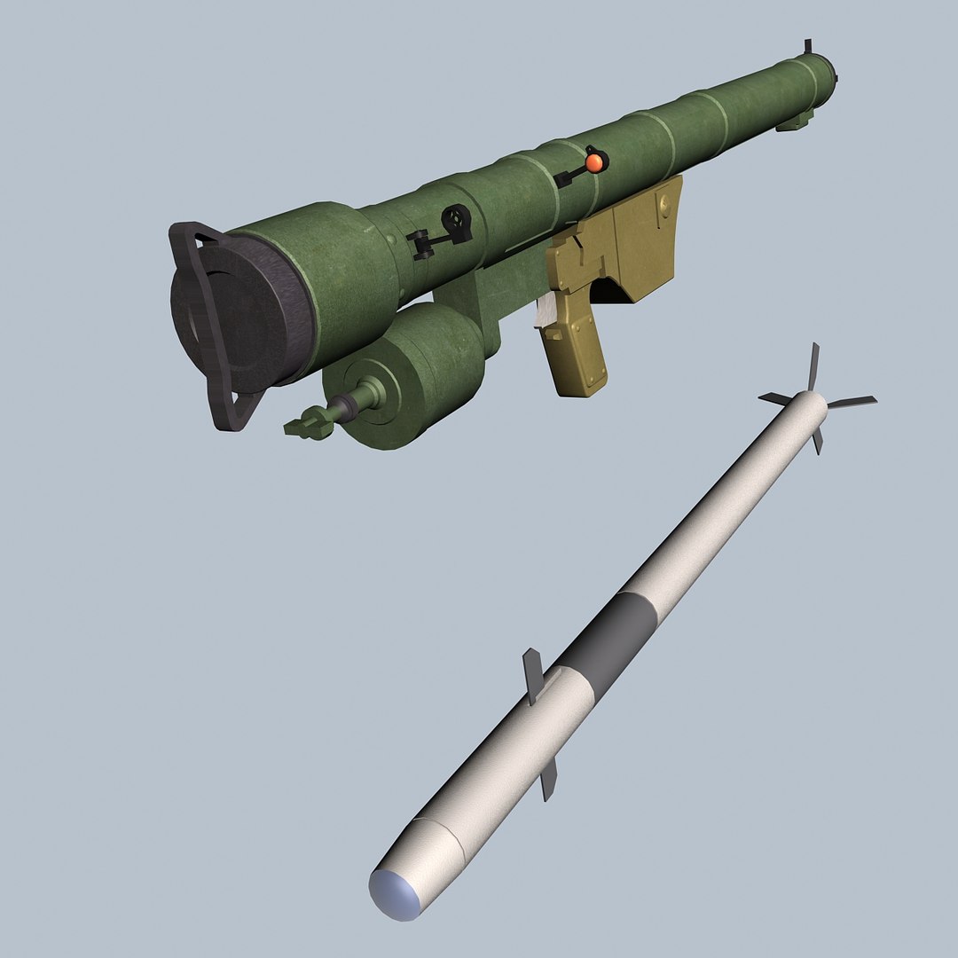 Sa-7 Missile Launcher 3d Model