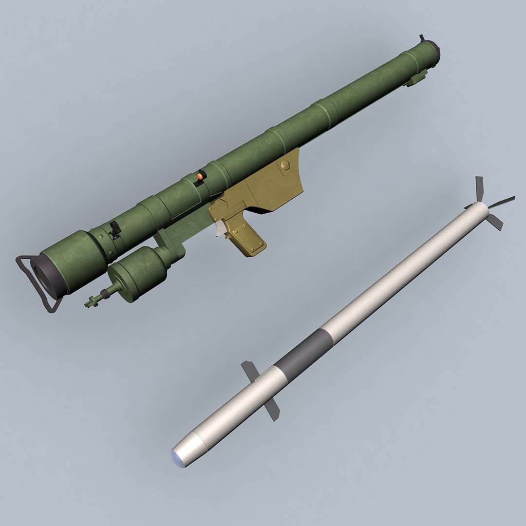 Sa-7 Missile Launcher 3d Model