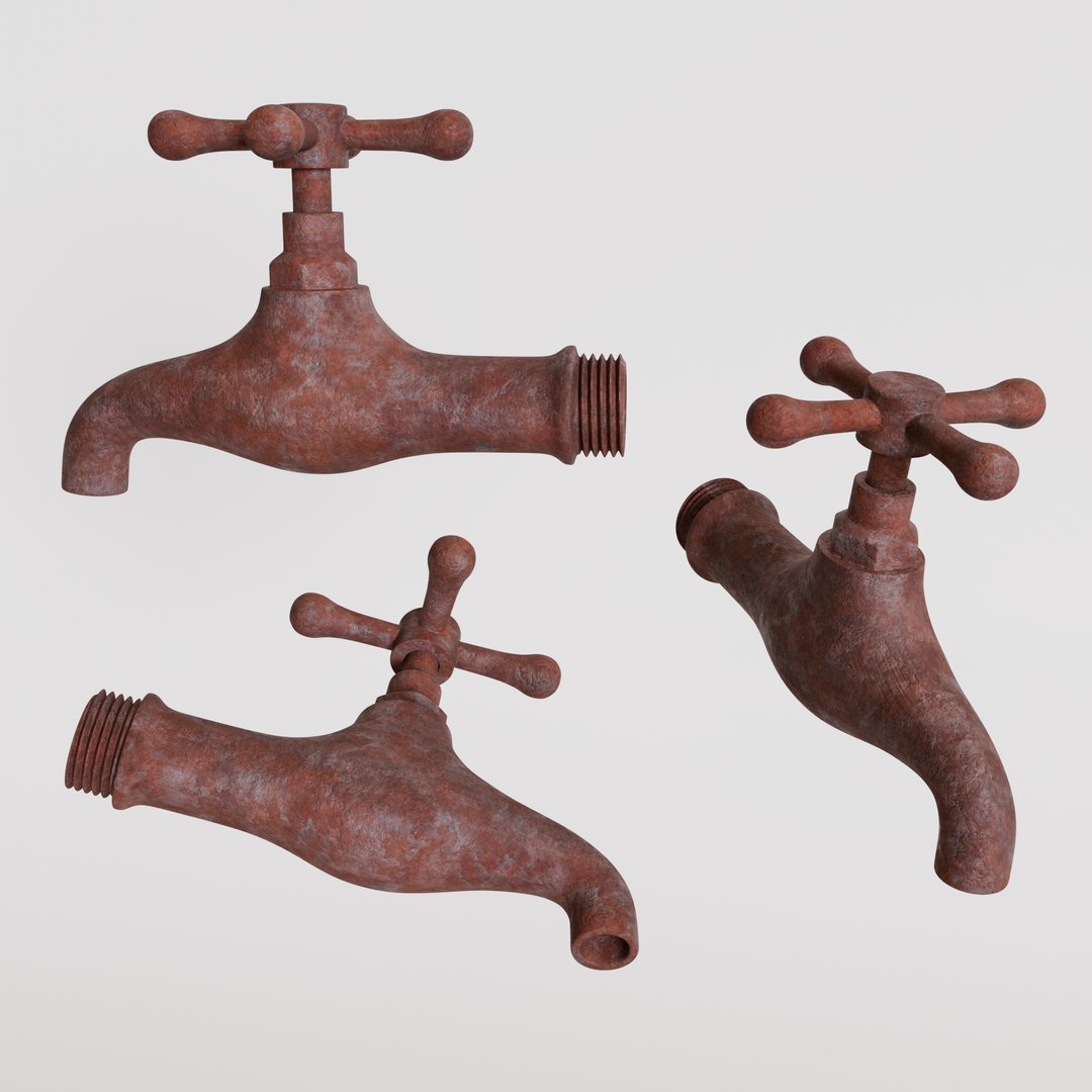 3D Tap Water 2 Model - TurboSquid 2287574
