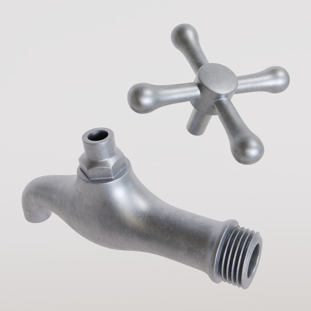 3D Tap Water 2 Model - TurboSquid 2287574