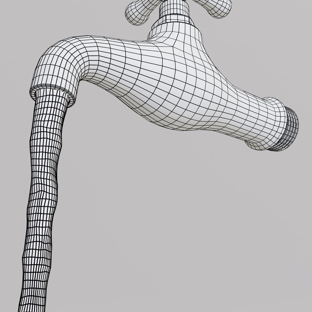 3D Tap Water 2 Model - TurboSquid 2287574