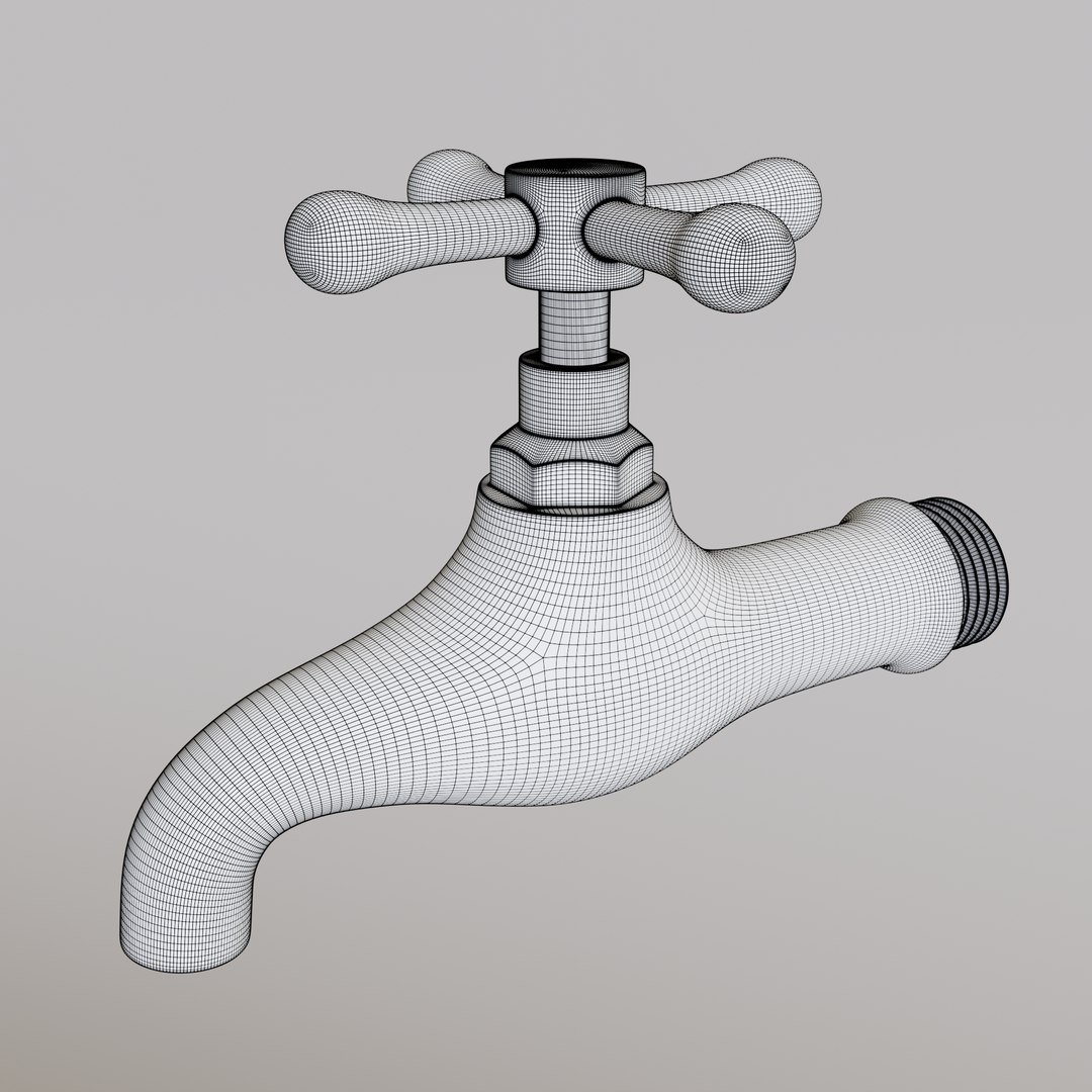 3D Tap Water 2 Model - TurboSquid 2287574