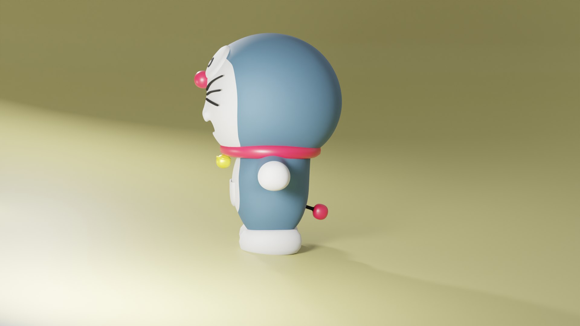 Doraemon Cartoon Character 3D Model - TurboSquid 2118502