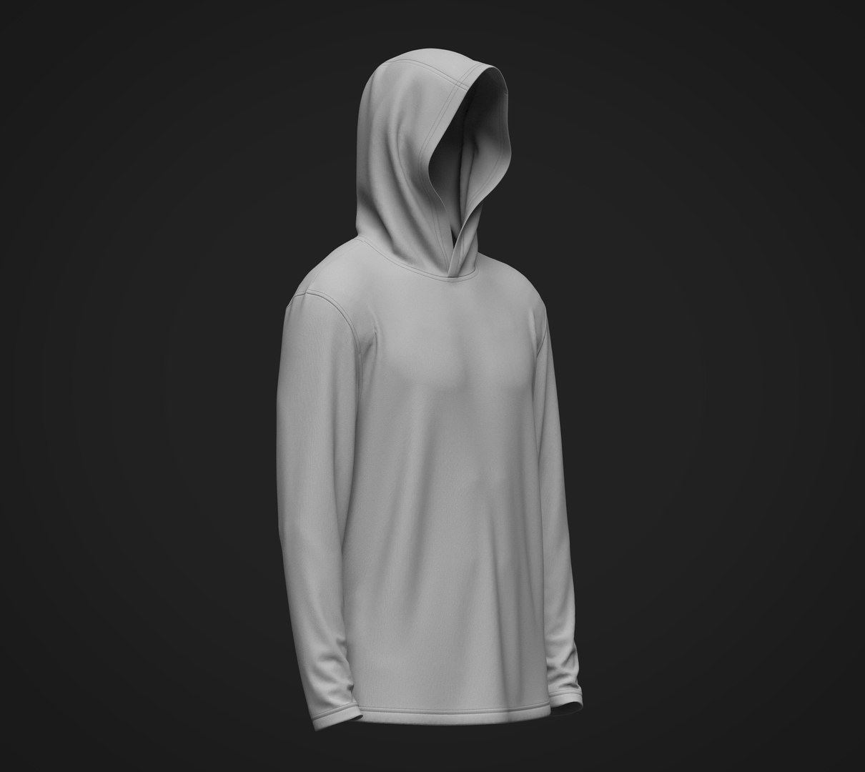 Male Hooded Jersey 2 3D Model 3D Model - TurboSquid 2322271
