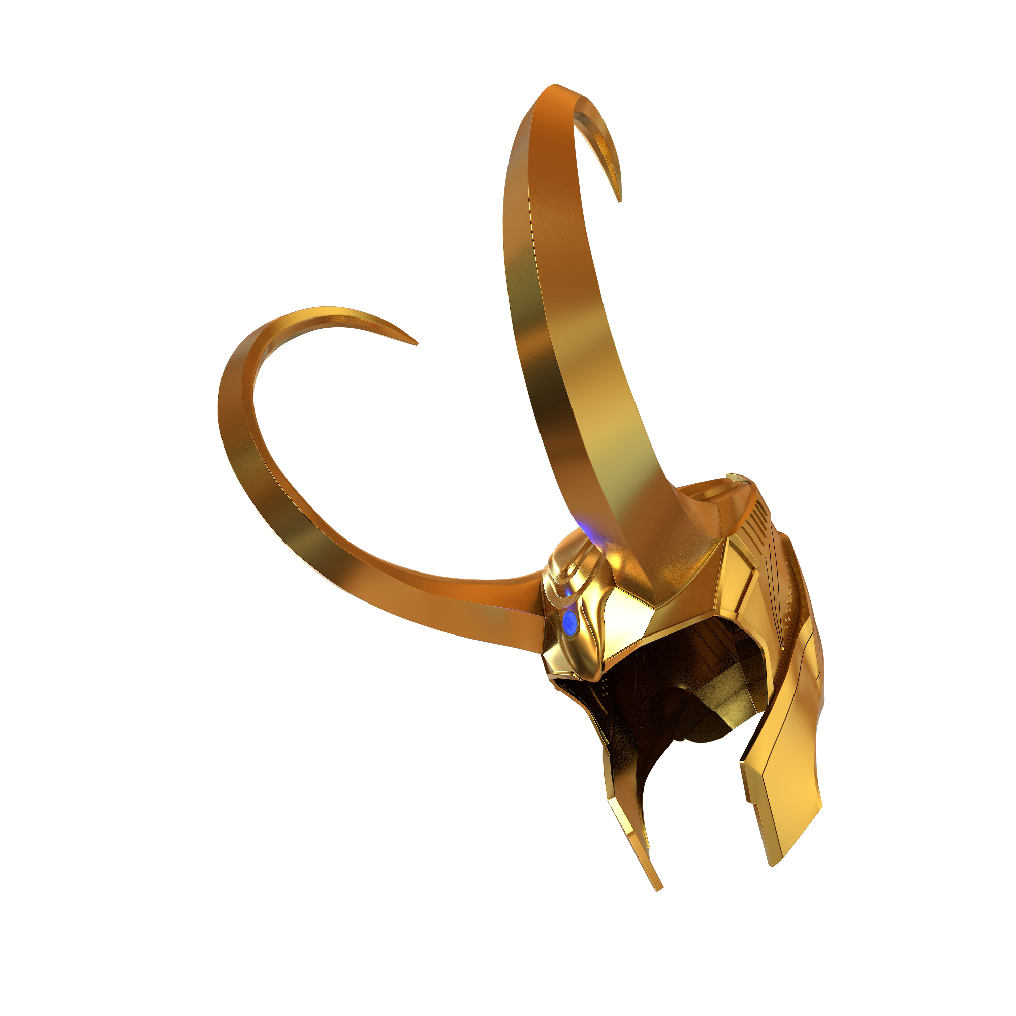 Helmet loki print 3D - TurboSquid 1676065