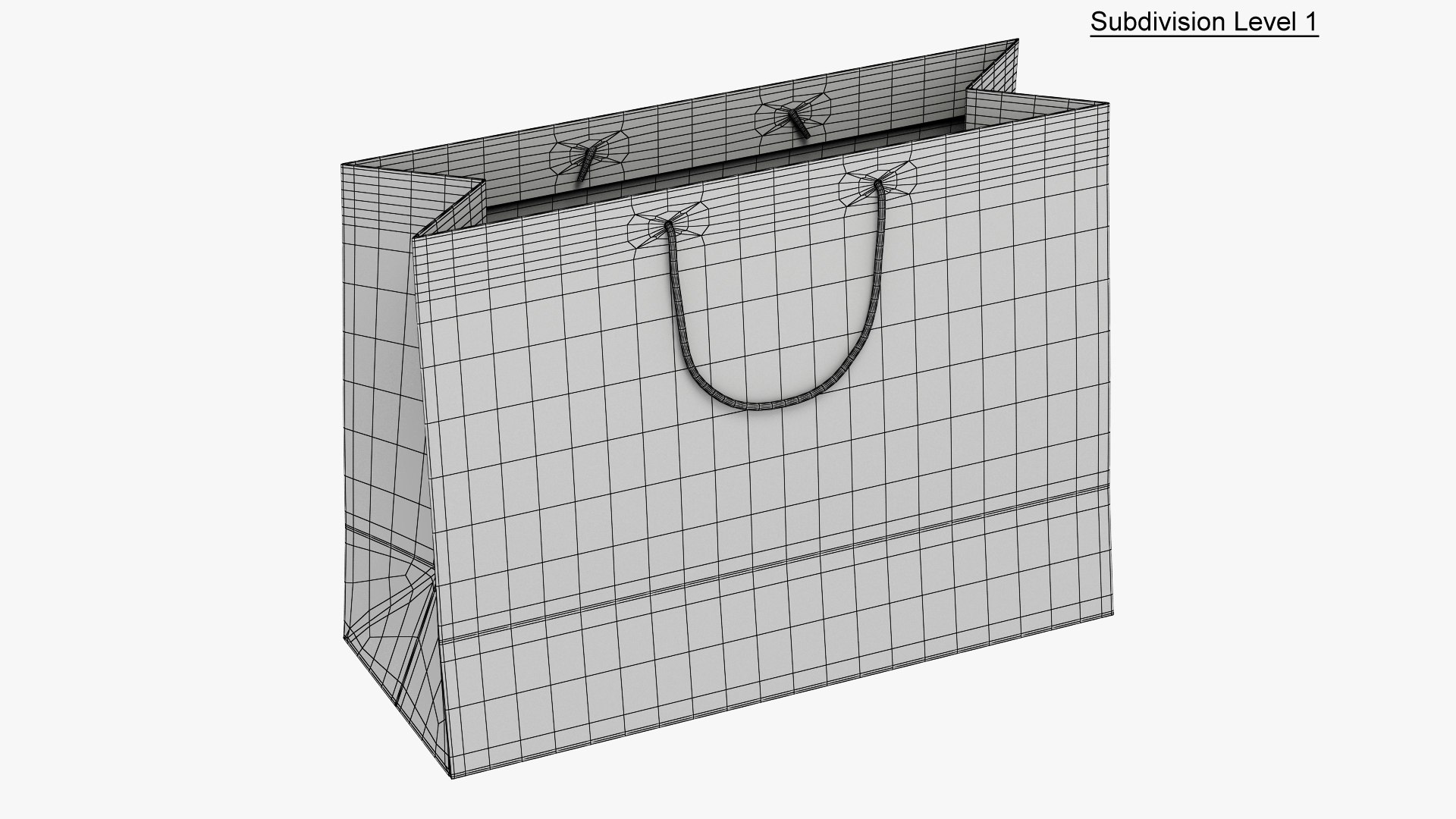 3D paper bag model - TurboSquid 1657738