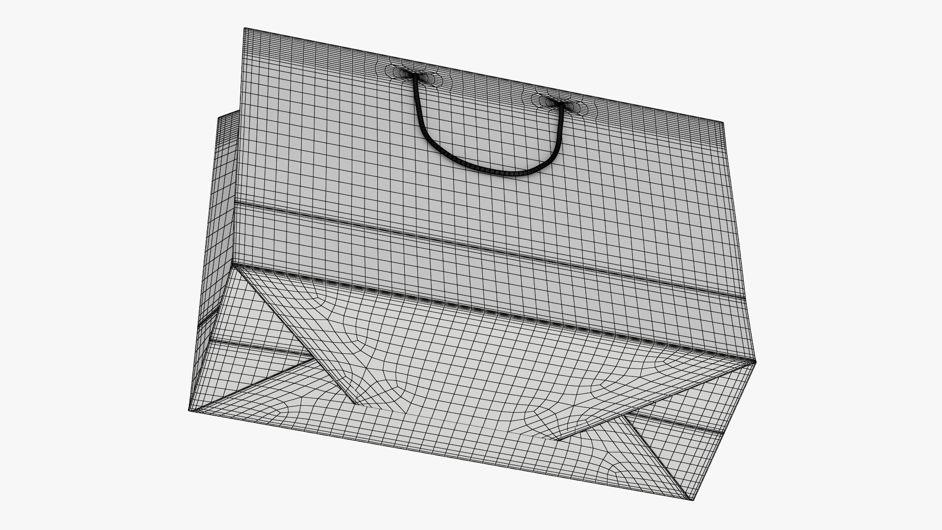 3D paper bag model - TurboSquid 1657738