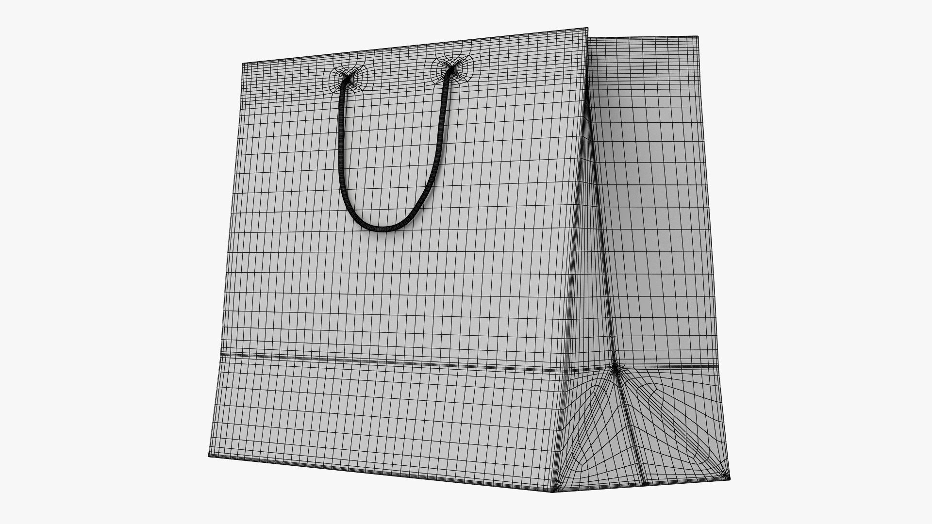 3D paper bag model - TurboSquid 1657738