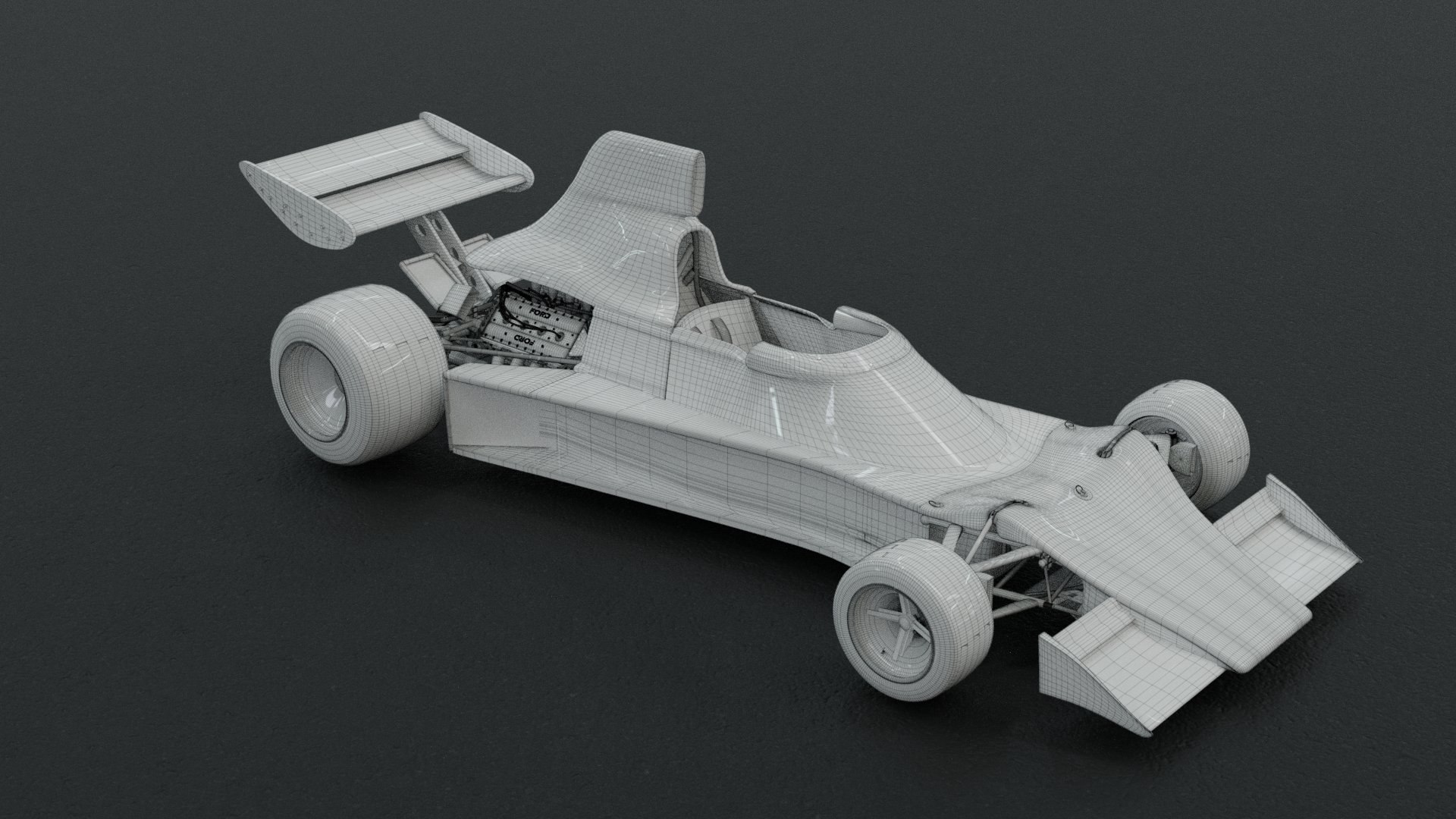 3D Tyrrell 007 1975 - TurboSquid 1649269