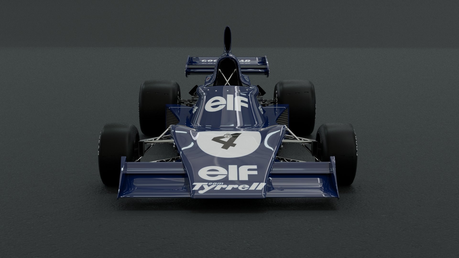 3D Tyrrell 007 1975 - TurboSquid 1649269