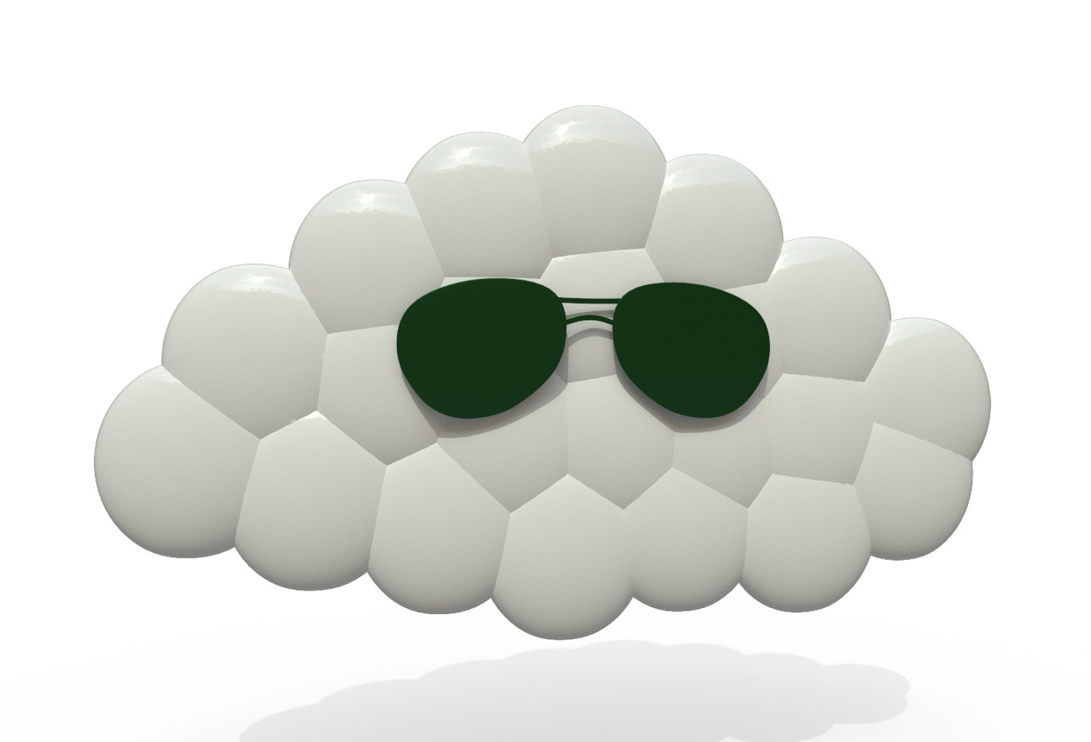 Cool Cloud 3D Model - TurboSquid 1572300