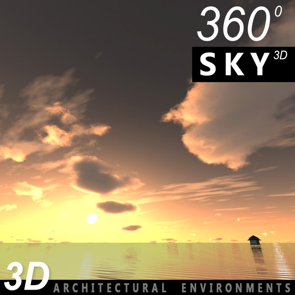3d sky clouds