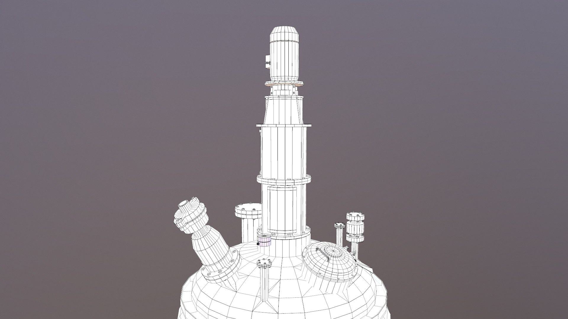 3D Stainless Steel Process Reactors Model - TurboSquid 2290369