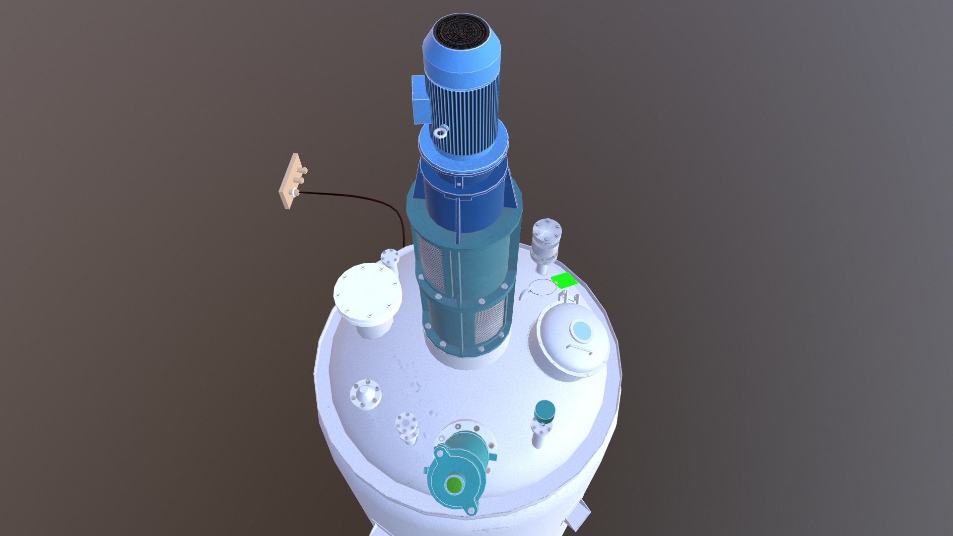 3D Stainless Steel Process Reactors Model - TurboSquid 2290369