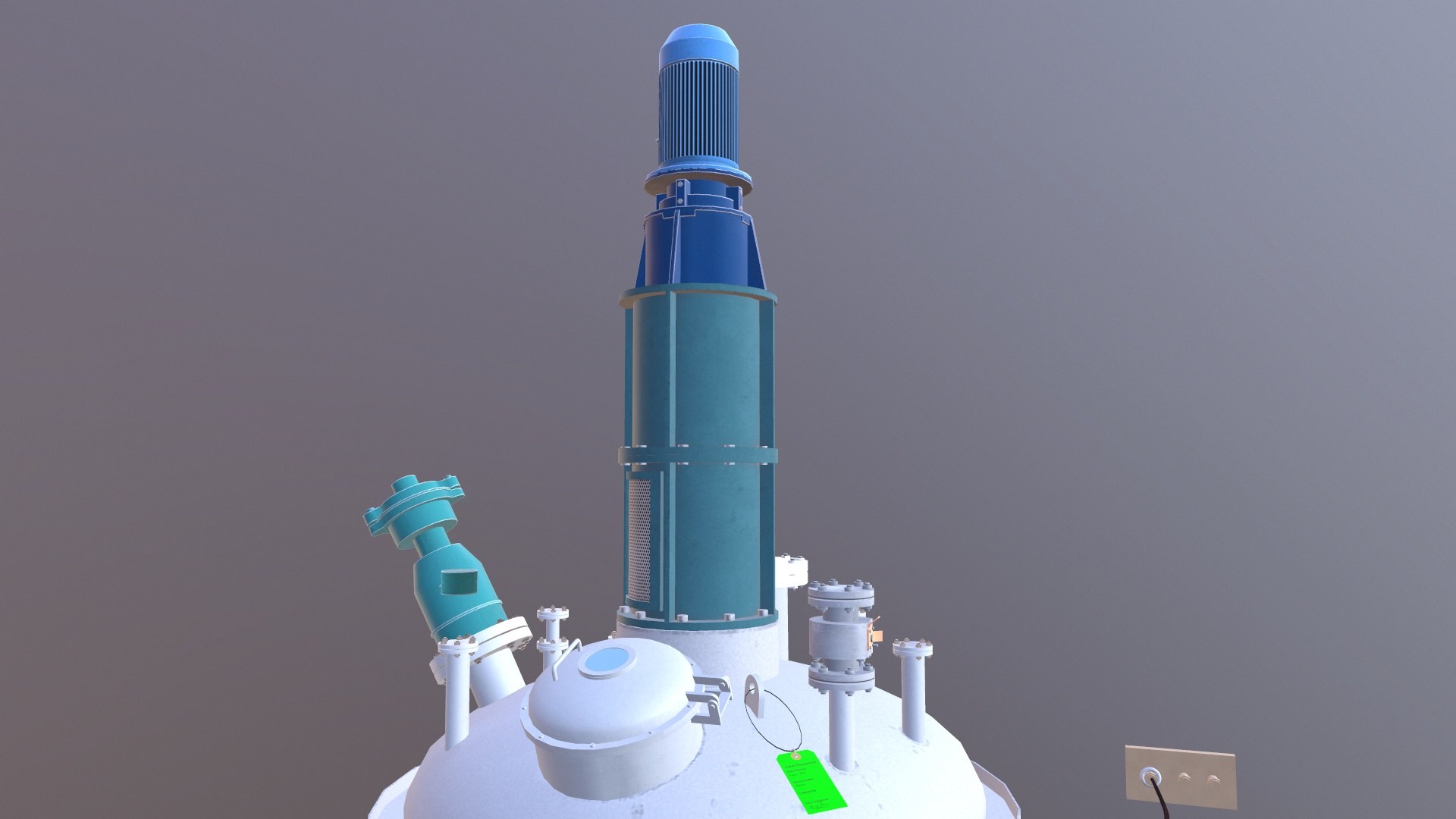 3D Stainless Steel Process Reactors Model - TurboSquid 2290369
