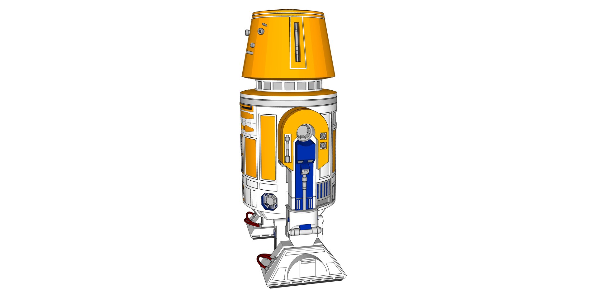 R5-A2 Droid 3D - TurboSquid 1862736