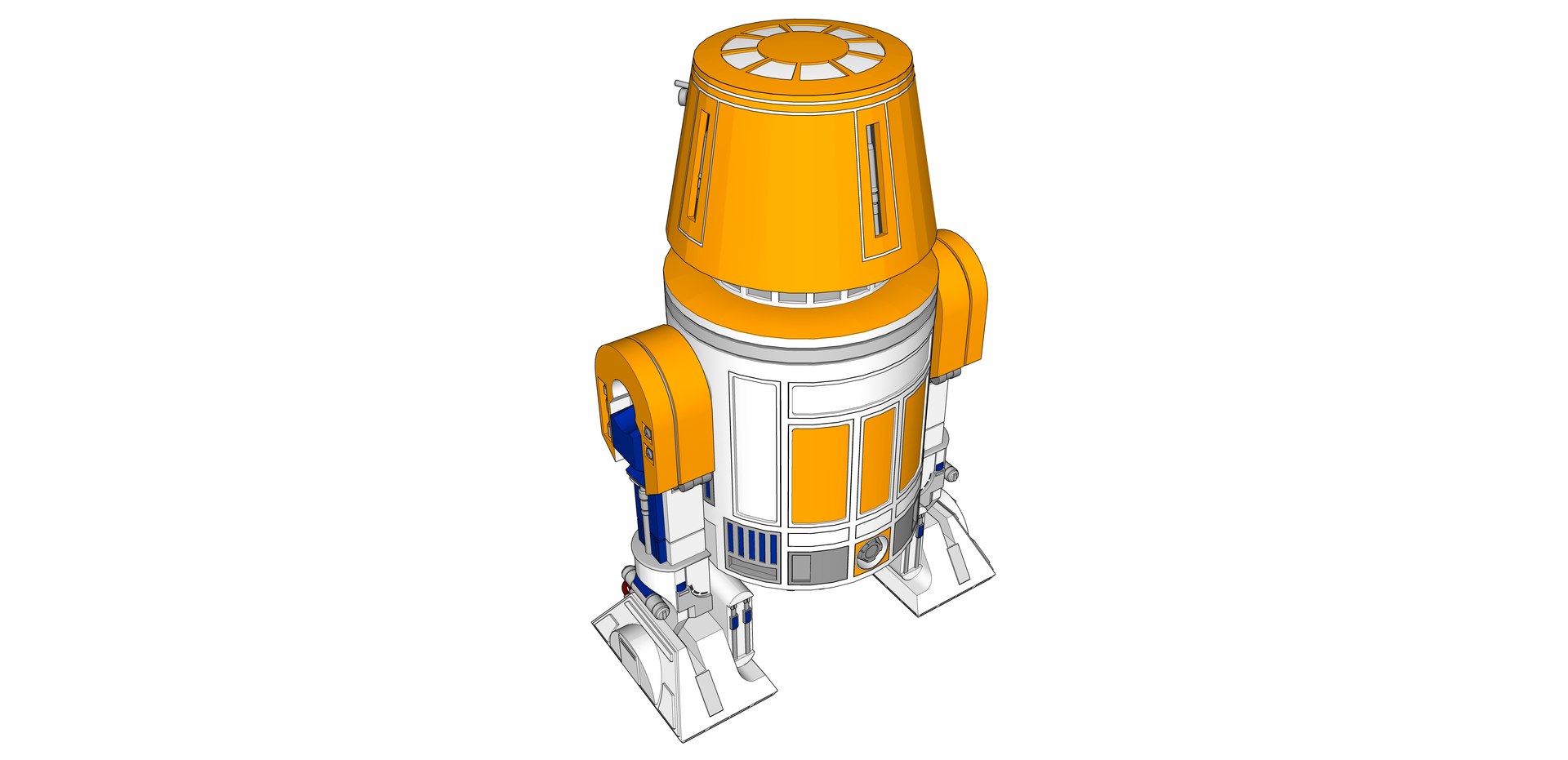 R5-A2 Droid 3D - TurboSquid 1862736