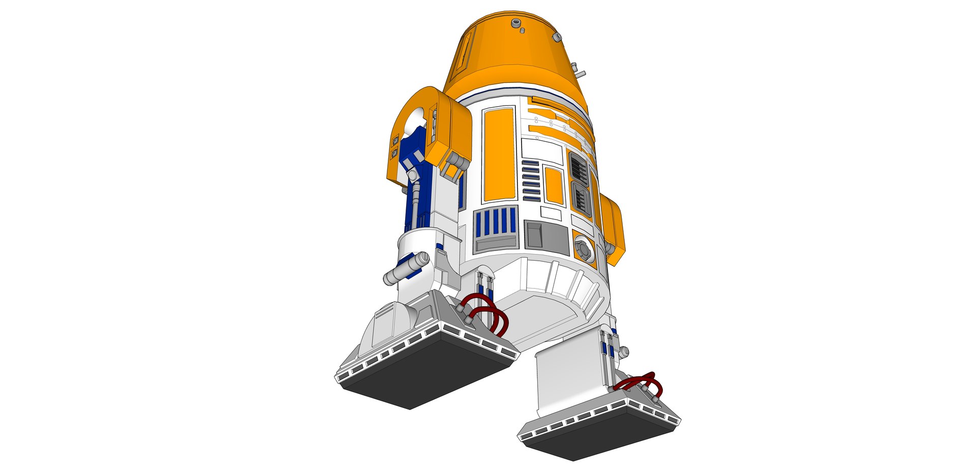 R5-A2 Droid 3D - TurboSquid 1862736