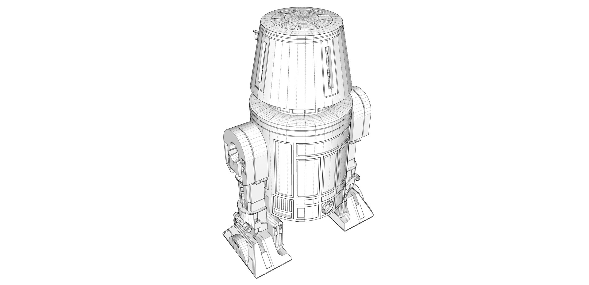 R5-A2 Droid 3D - TurboSquid 1862736