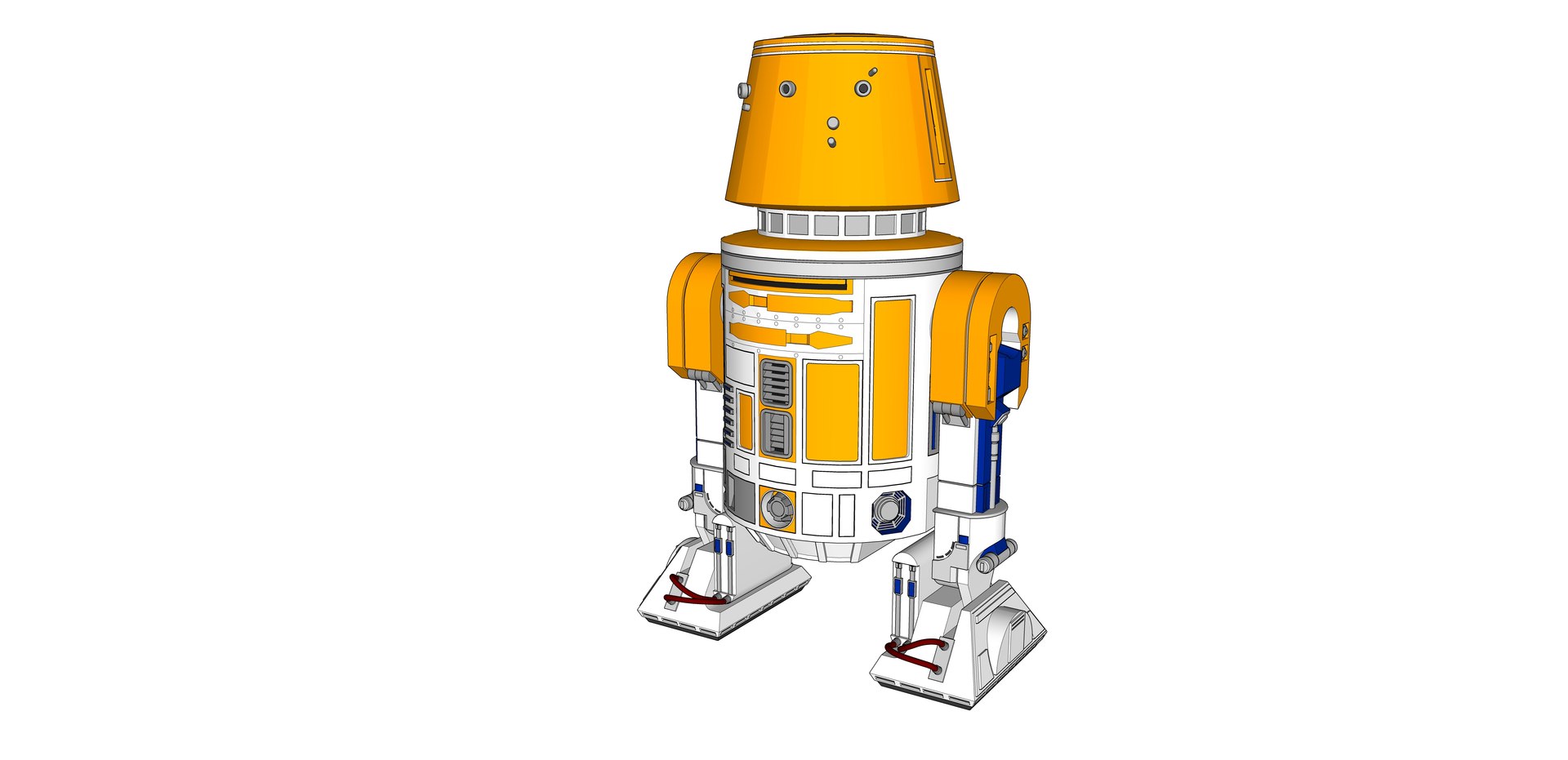 R5-A2 Droid 3D - TurboSquid 1862736