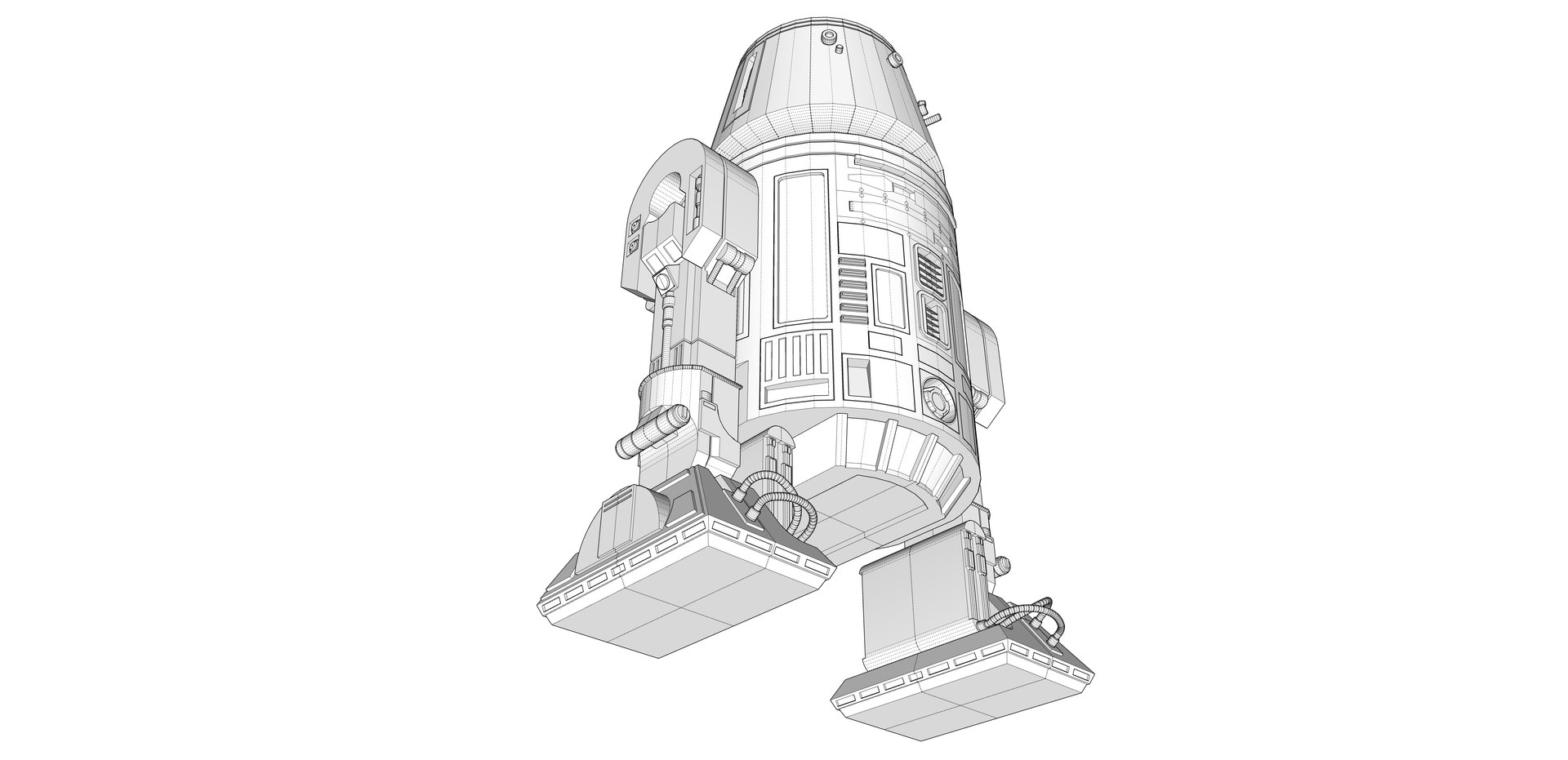 R5-A2 Droid 3D - TurboSquid 1862736