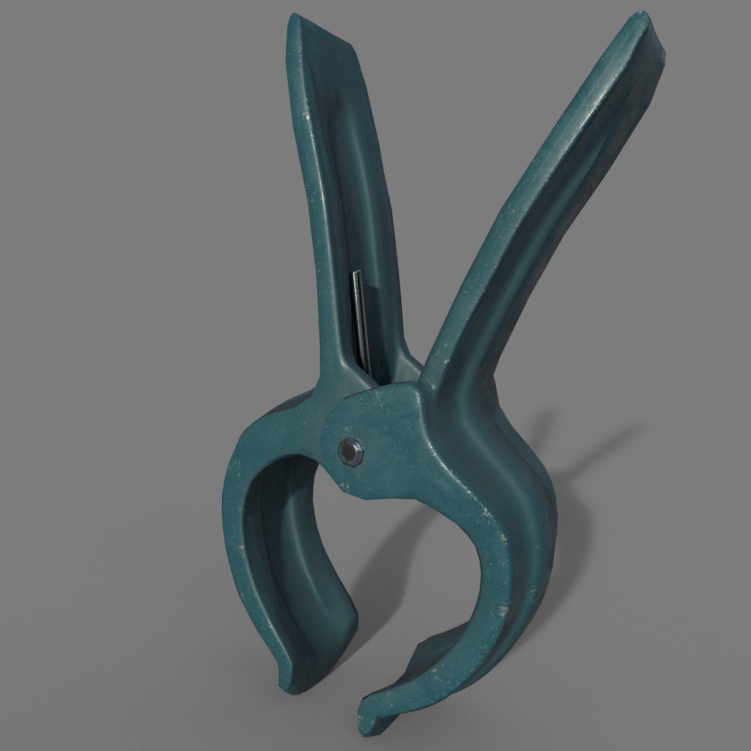 Heavy Spring Clamp 3D Model - TurboSquid 1827369