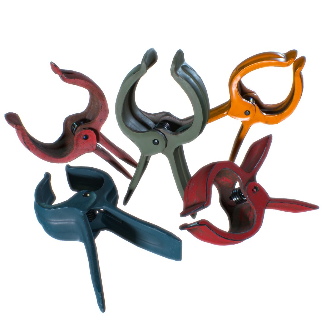 Heavy Spring Clamp 3D Model - TurboSquid 1827369