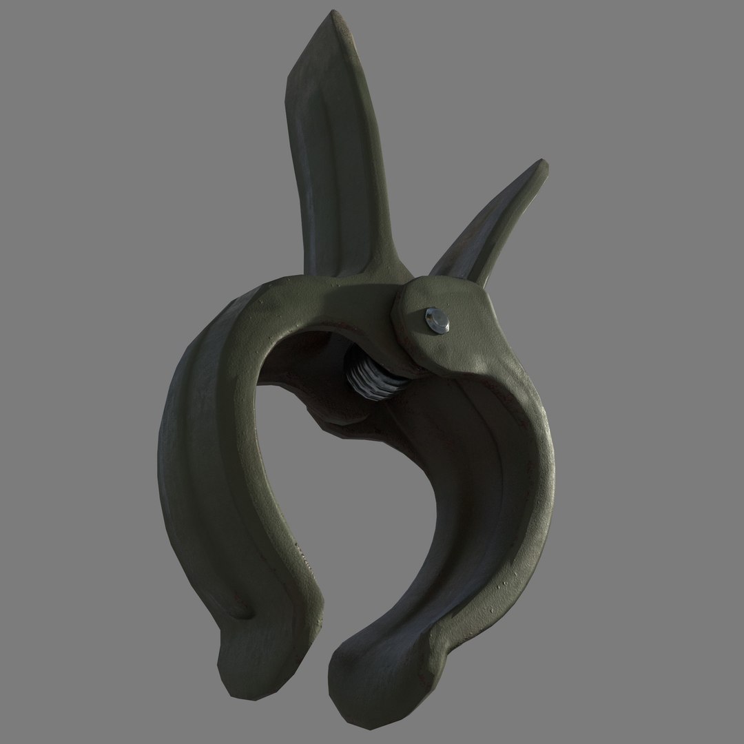 Heavy Spring Clamp 3D Model - TurboSquid 1827369