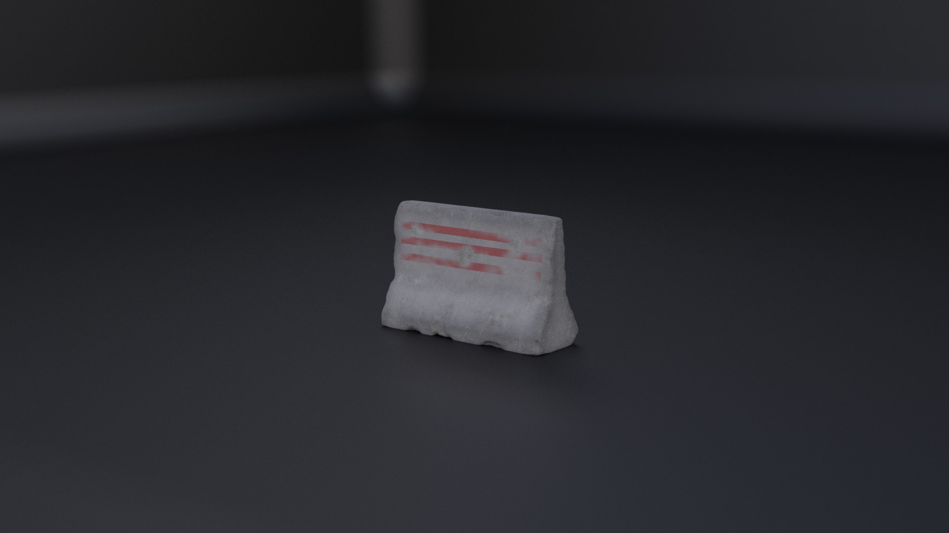 Concrete Road Blocker 3D Model - TurboSquid 2293387