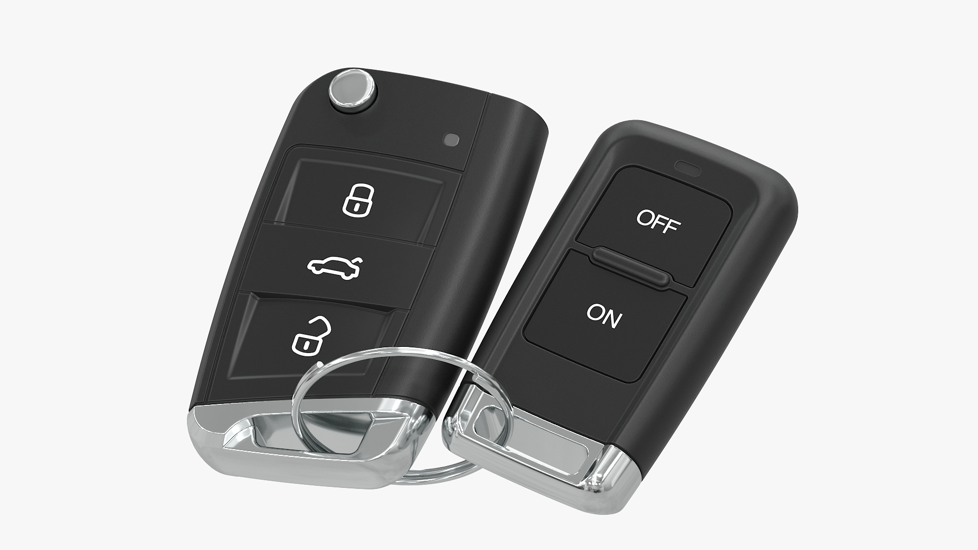 Car Key 02 With Webasto Remote Model - TurboSquid 2104134
