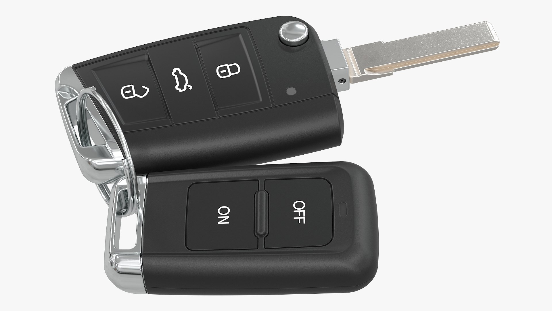 Car Key 02 With Webasto Remote Model - TurboSquid 2104134