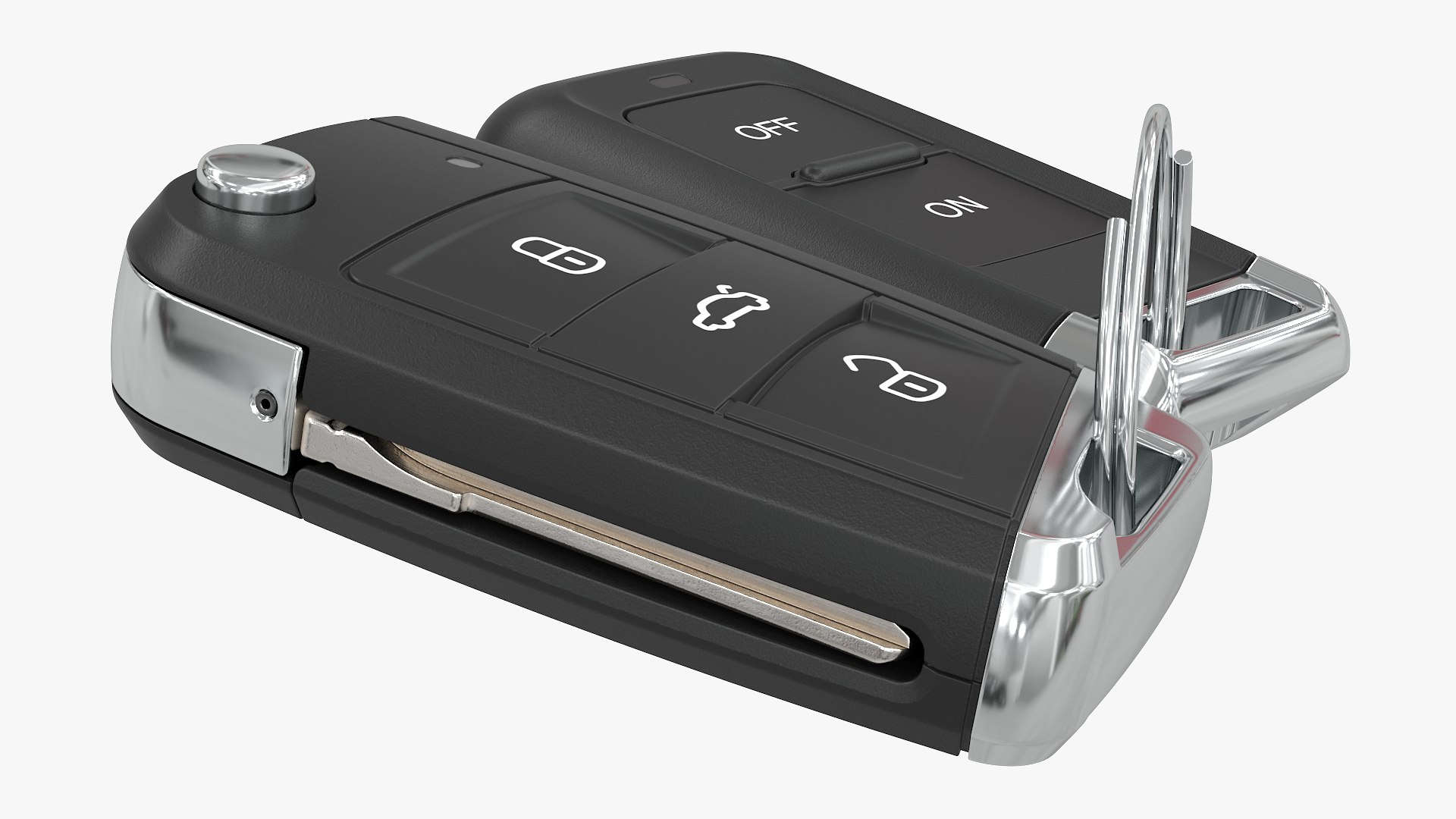 Car Key 02 With Webasto Remote Model - TurboSquid 2104134