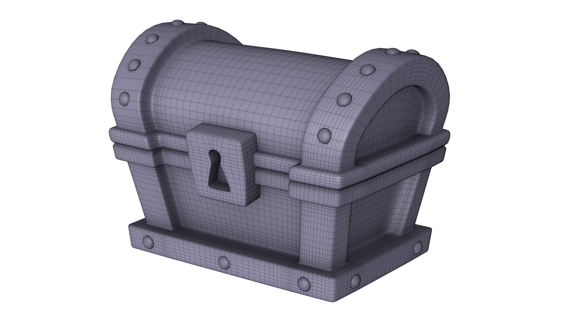 3D Cartoon Treasure Chest Model - TurboSquid 2179221