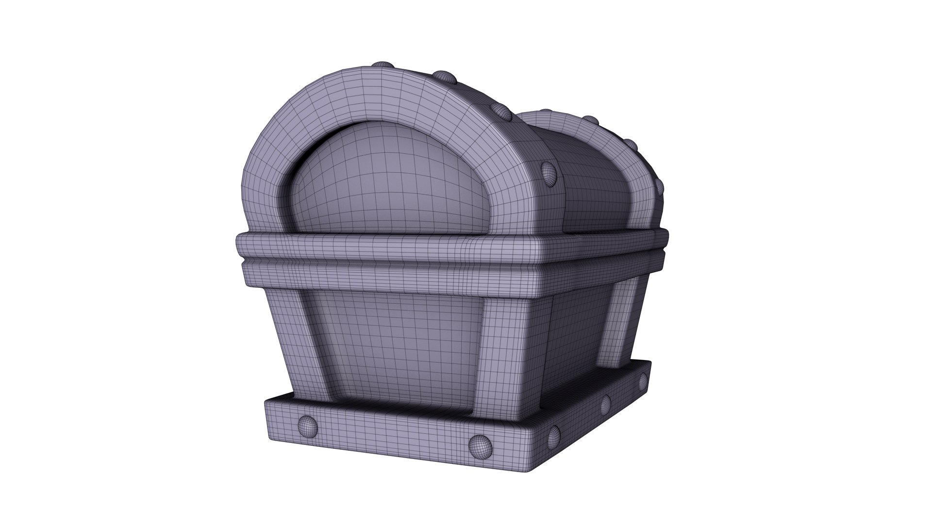 3D Cartoon Treasure Chest Model - TurboSquid 2179221