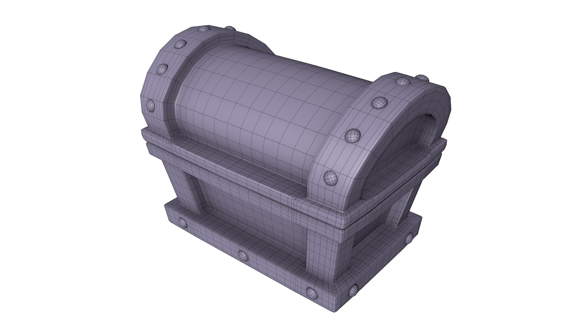 3D Cartoon Treasure Chest Model - TurboSquid 2179221